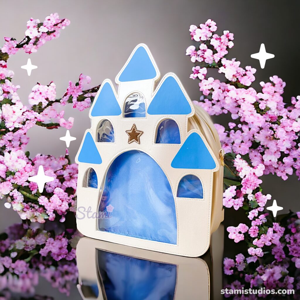 Castle Pin Ita Bag - Pearl White - Stami Studios