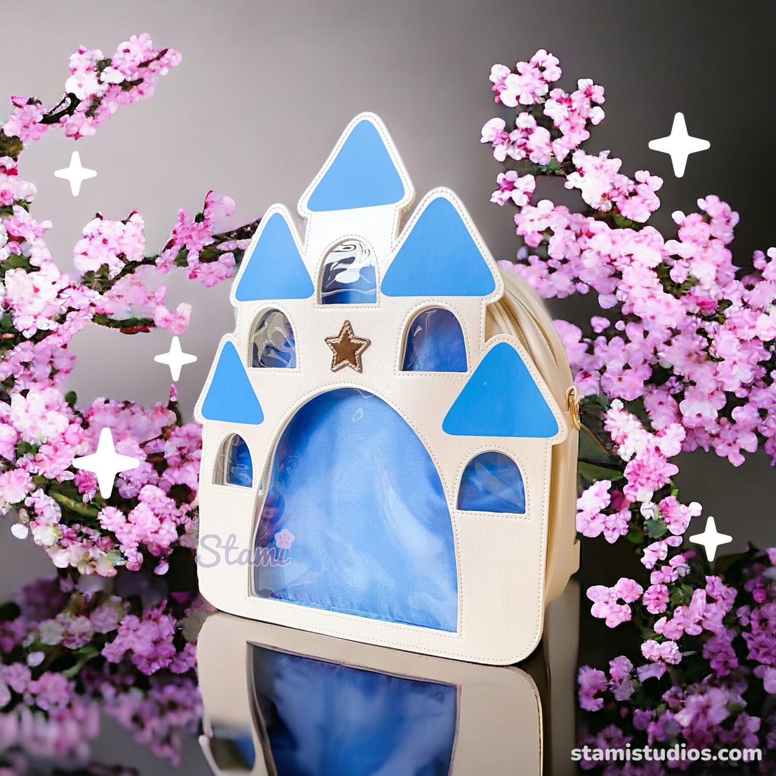 Castle Pin Ita Bag - Pearl White - Stami Studios