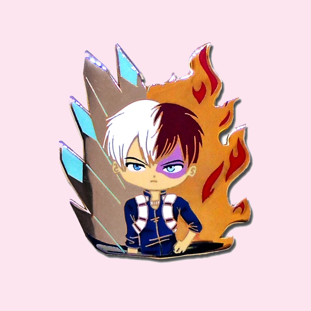 Chibi Todoroki MHA Pin - Stami Studios