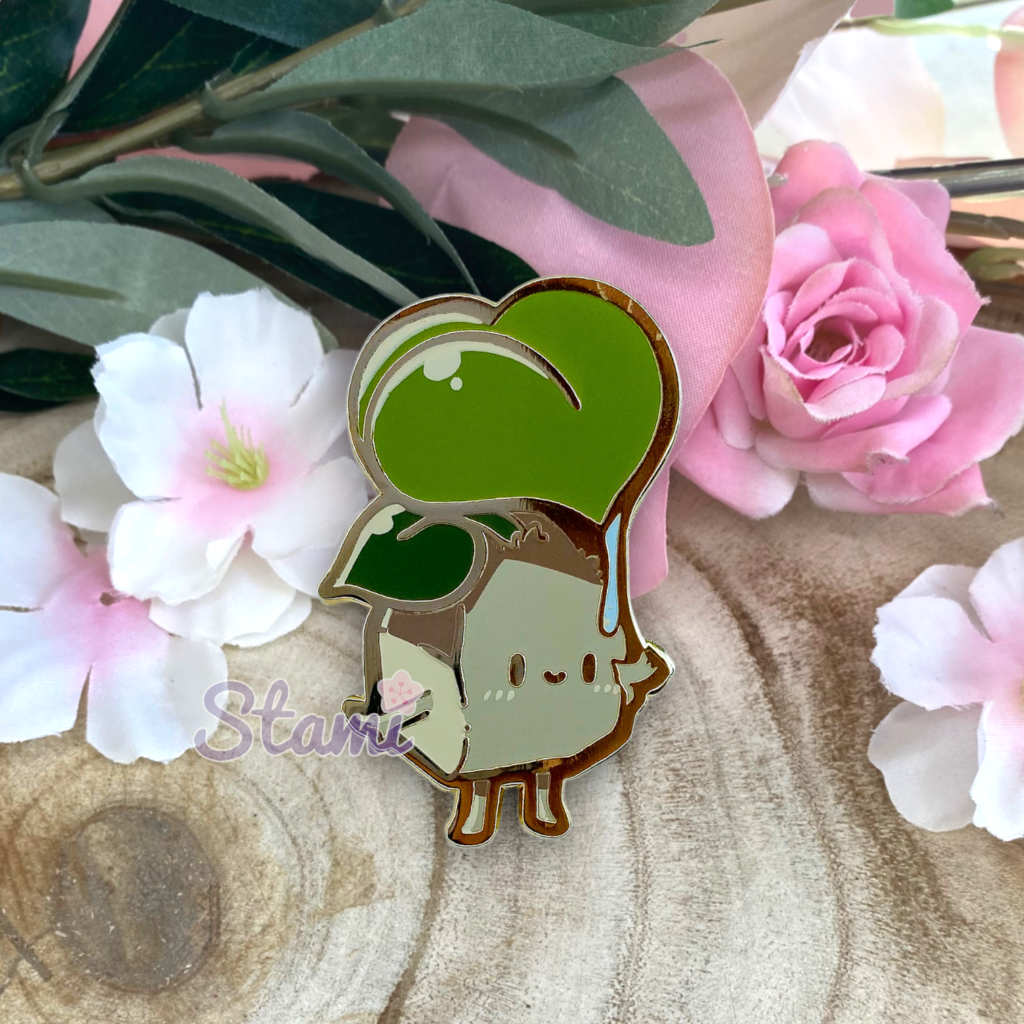 Rock Sprite RPG Companion Pin - Stami Studios