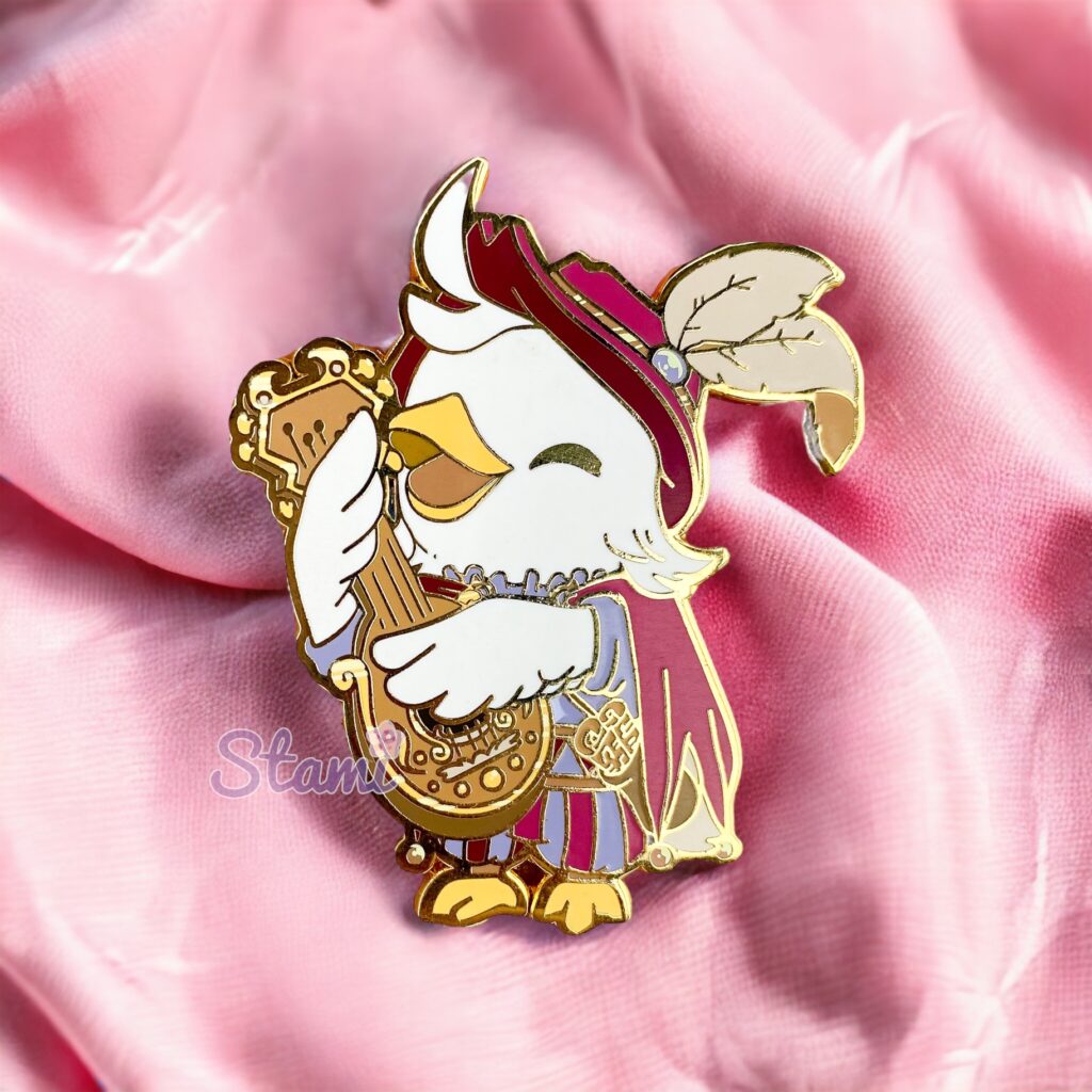Bird Bard RPG Pin - Stami Studios