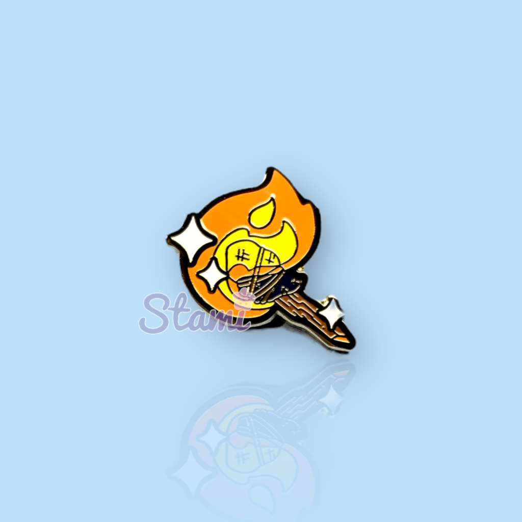 Torch RPG Item Pin - Stami Studios