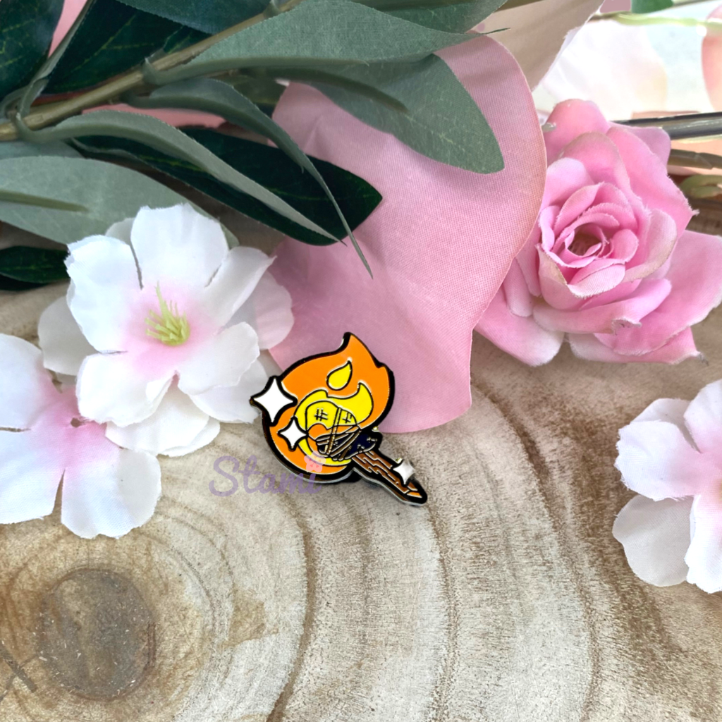 Torch RPG Item Pin - Stami Studios