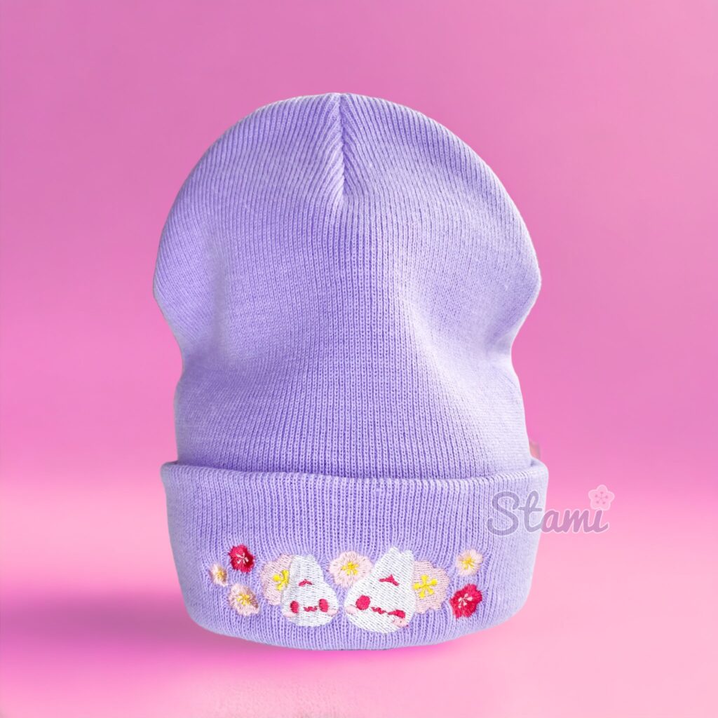 Sakura Bunny Beanie - Stami Studios