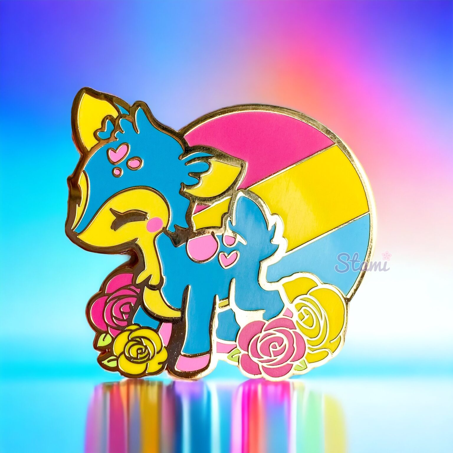 Pan Deer Pin - Stami Studios