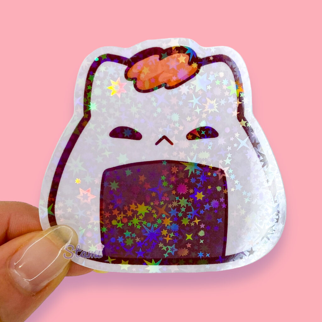 Onigiri Nyan Sticker Pack - Stami Studios