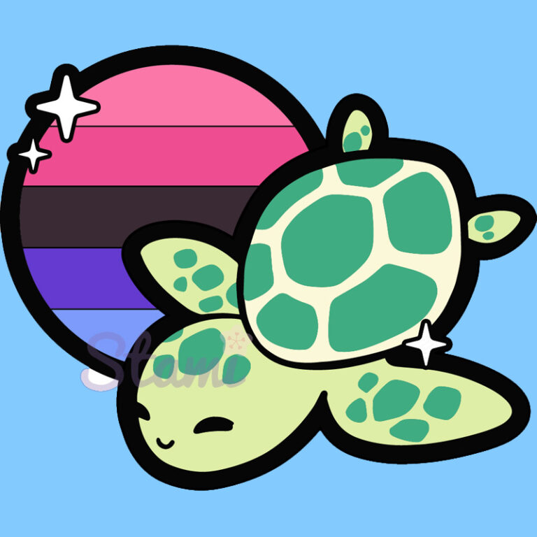 Omni Turtle Pin - Stami Studios