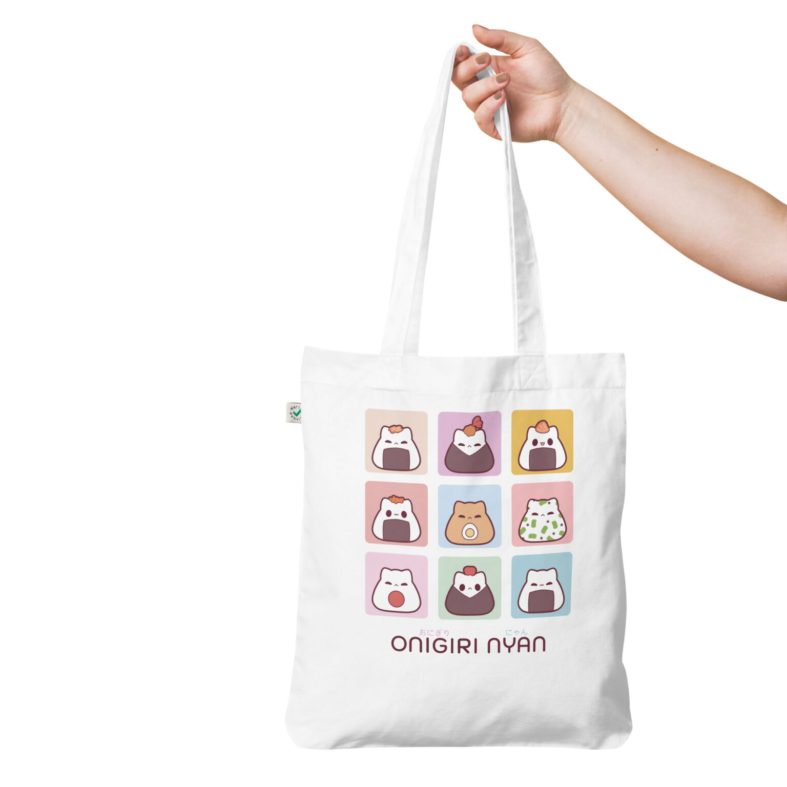 Onigiri Nyan Tote Bag - Stami Studios