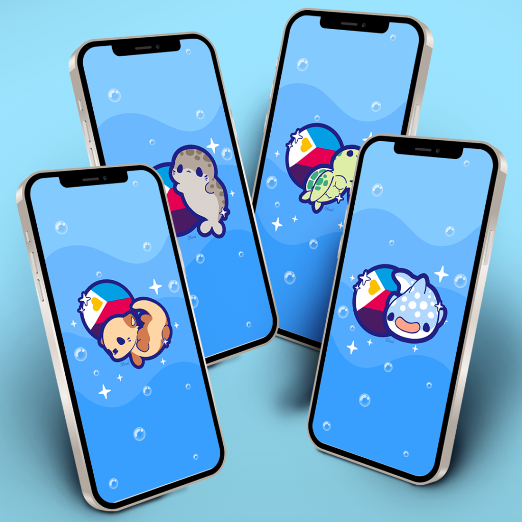 Polyam Sea Friends Wallpaper Set - Stami Studios