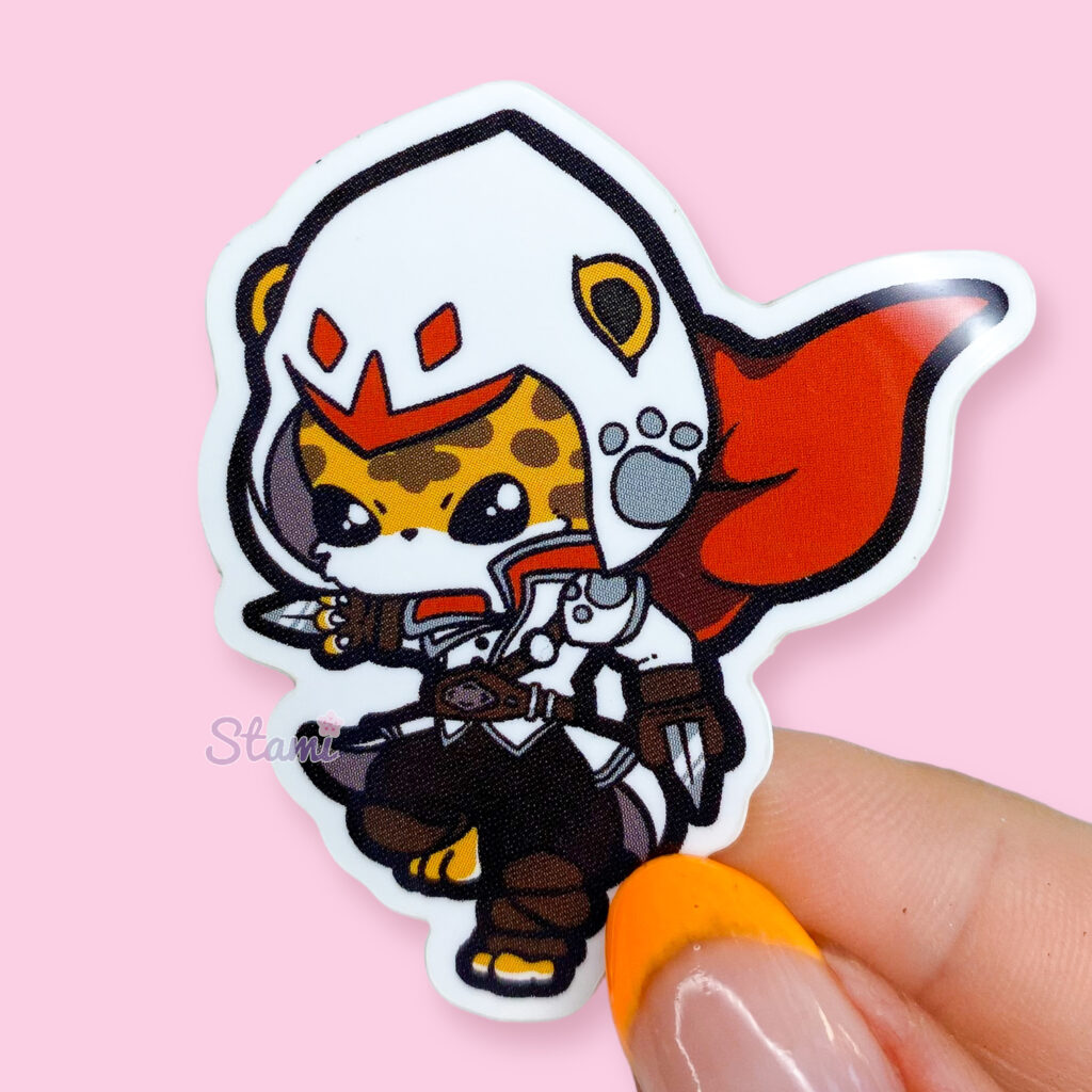 Assassin Tiger Sticker - Stami Studios