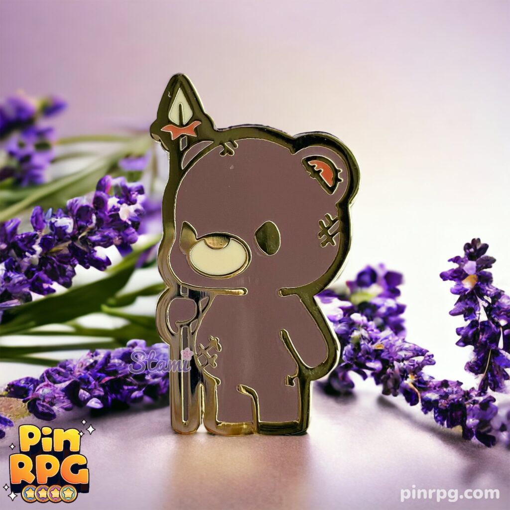 Baby Bear RPG Pin - Stami Studios