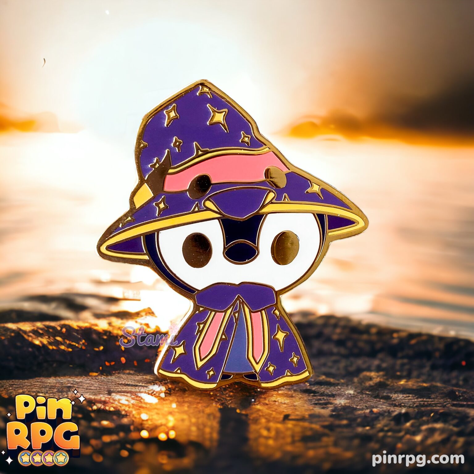 Wizard Soy Pin - Stami Studios