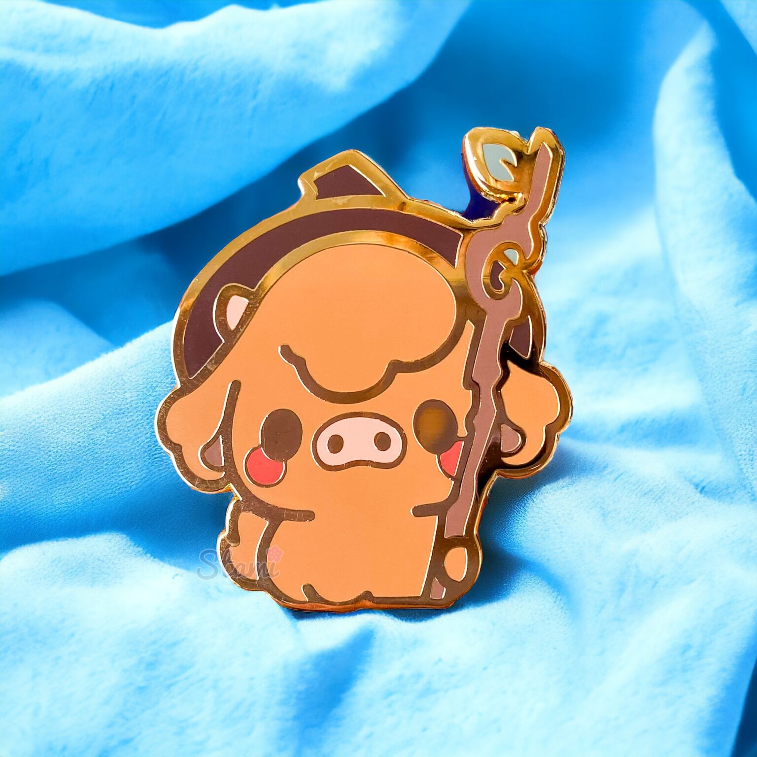 Baby Mage Cow Pin - Stami Studios