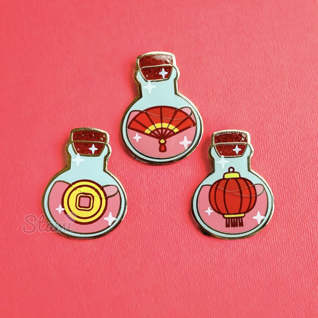 Potion Pins: Lunar New Year - Stami Studios