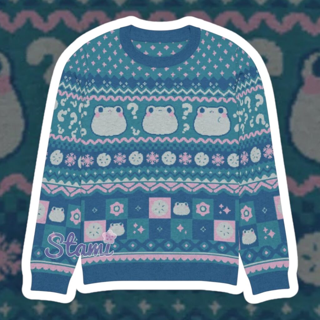 I frogot Knitted Sweater - Stami Studios