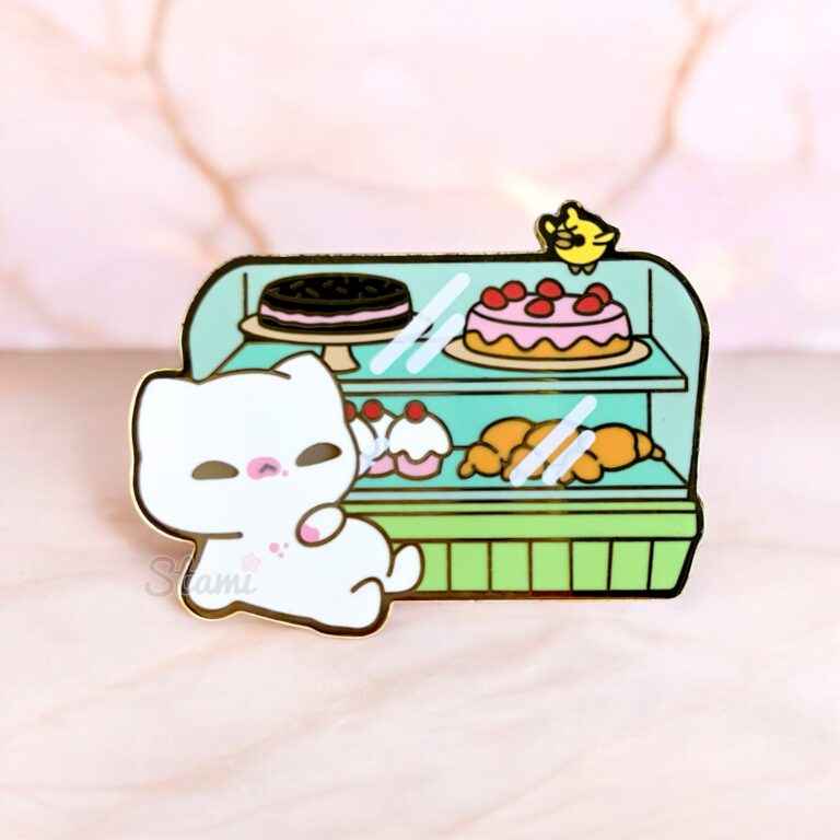 Pan Axolotl Pin - Stami Studios